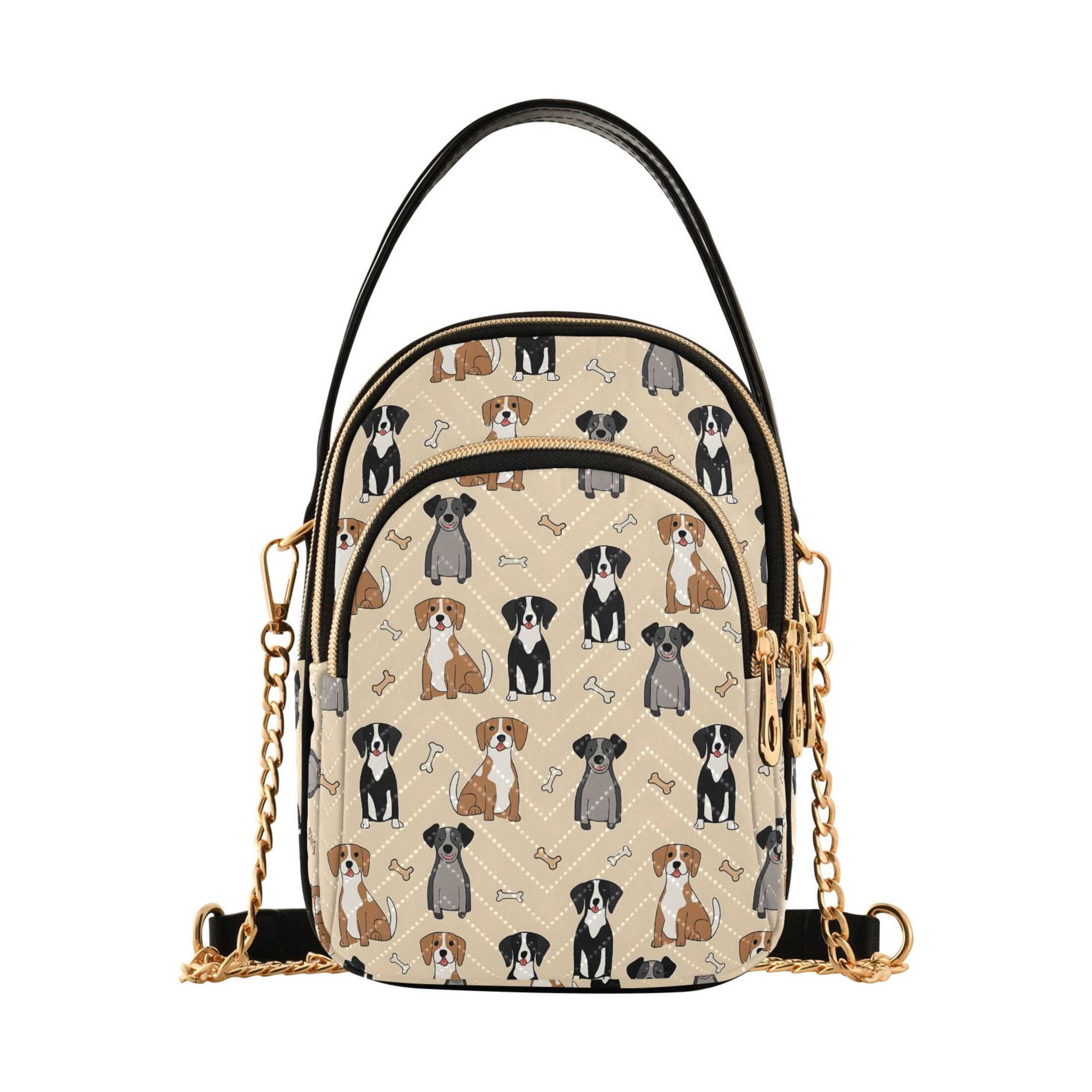 Small Crossbody Bags for Women Dog Bones Cute Cell Phone Wallet Multi ...