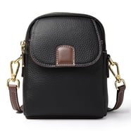 SHARO All Leather Fringed Adjustable Hip Bag - Walmart.com