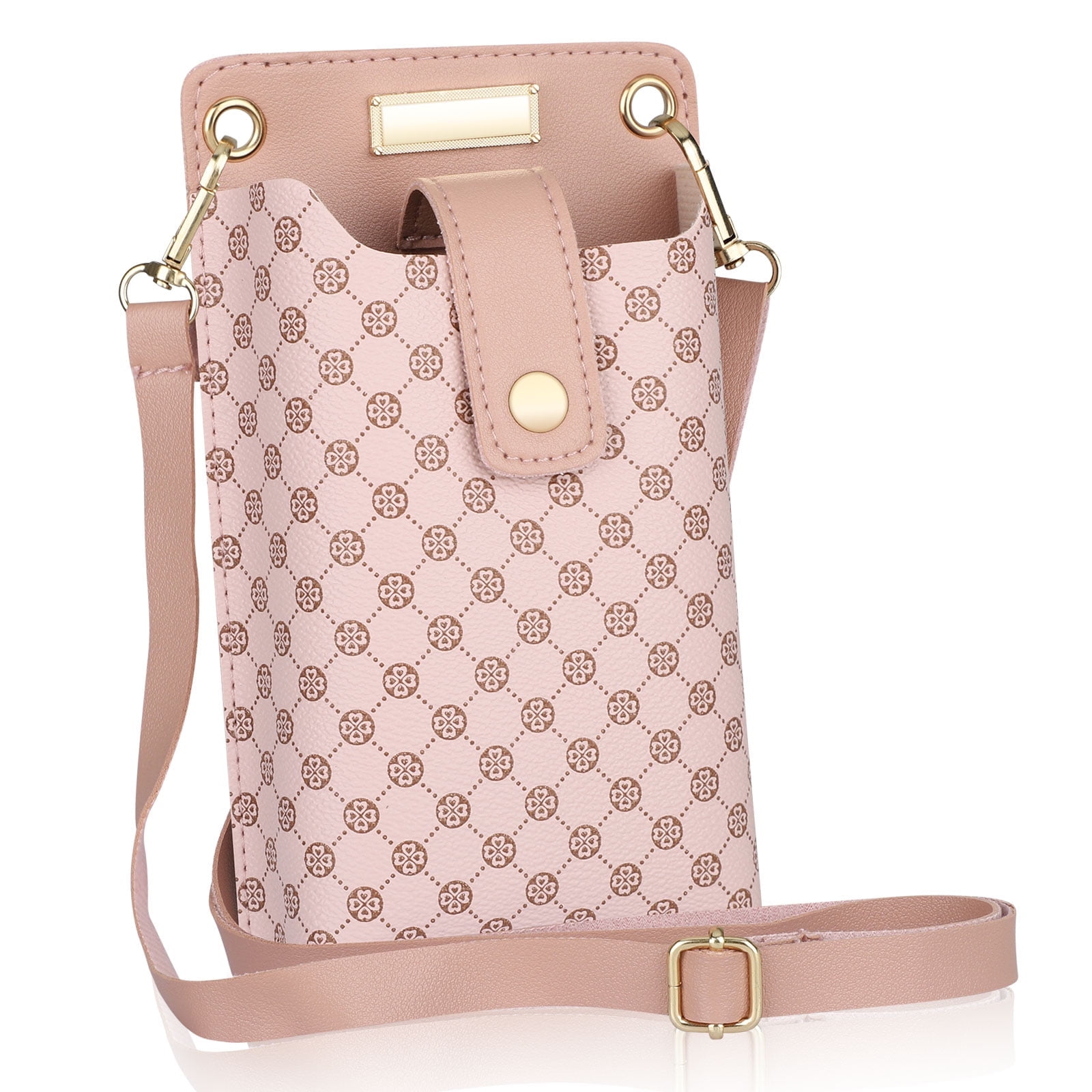 Small Crossbody Cell Phone Bag for Women, Leather Shoulder Phone Purse ...