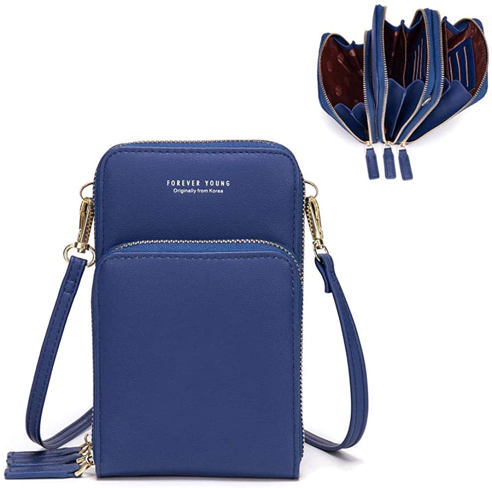 Small Crossbody Cell Phone Purse for Women, Mini Messenger Shoulder ...