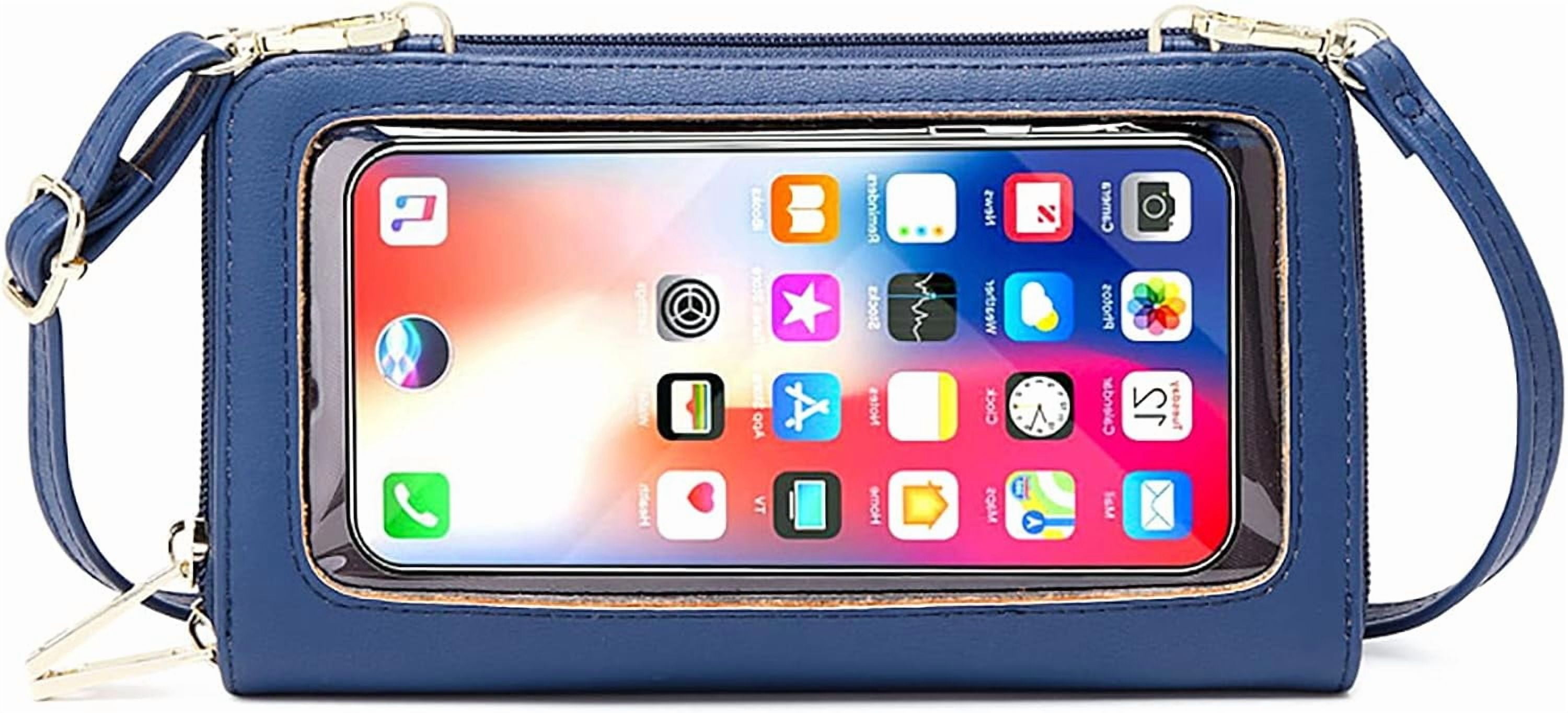 Small Crossbody Cell Phone Purse for Women, Touch Screen Bag RFID ...