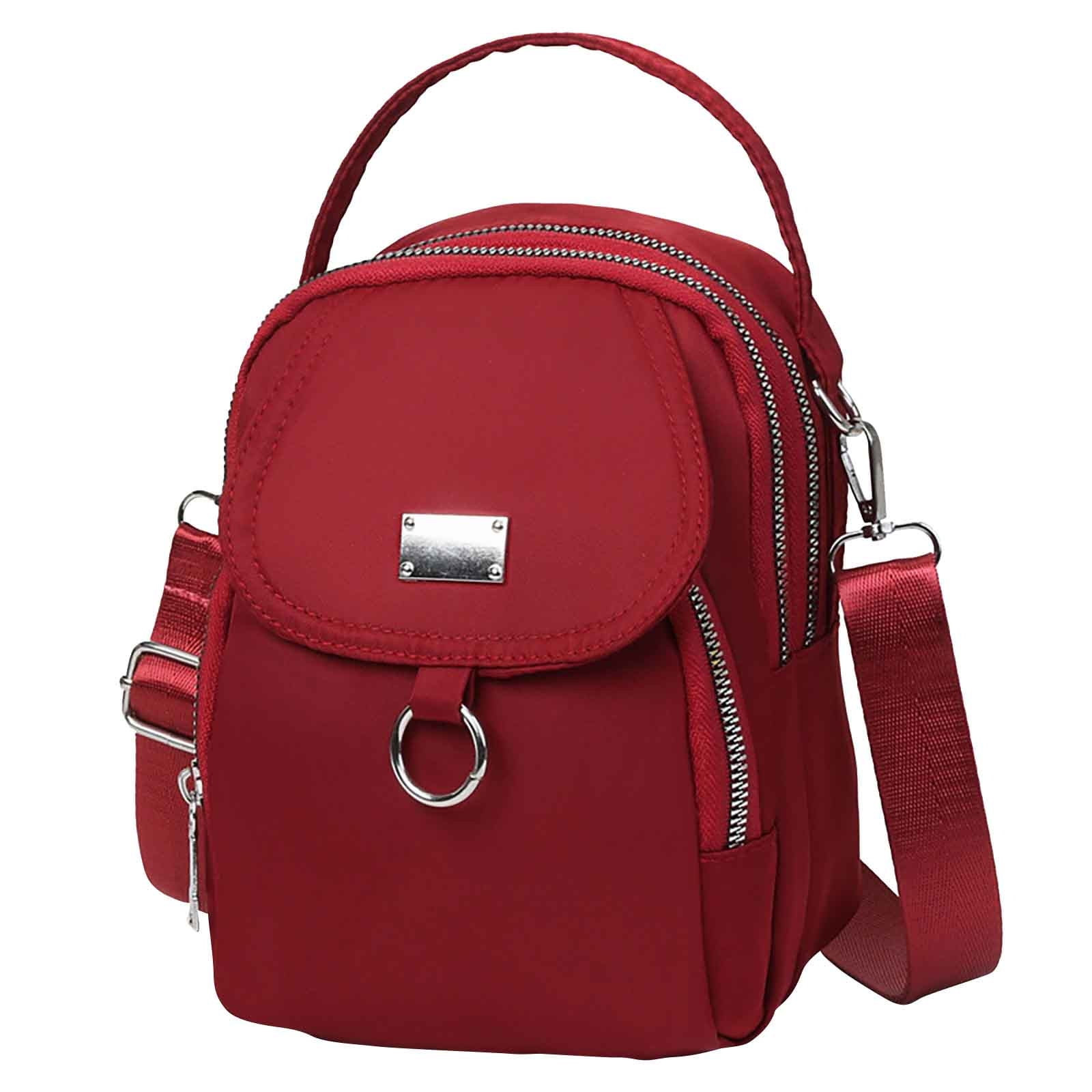 Small Crossbody Purse Bag Shoulder Bags Multi Pocket Cell Phone ...