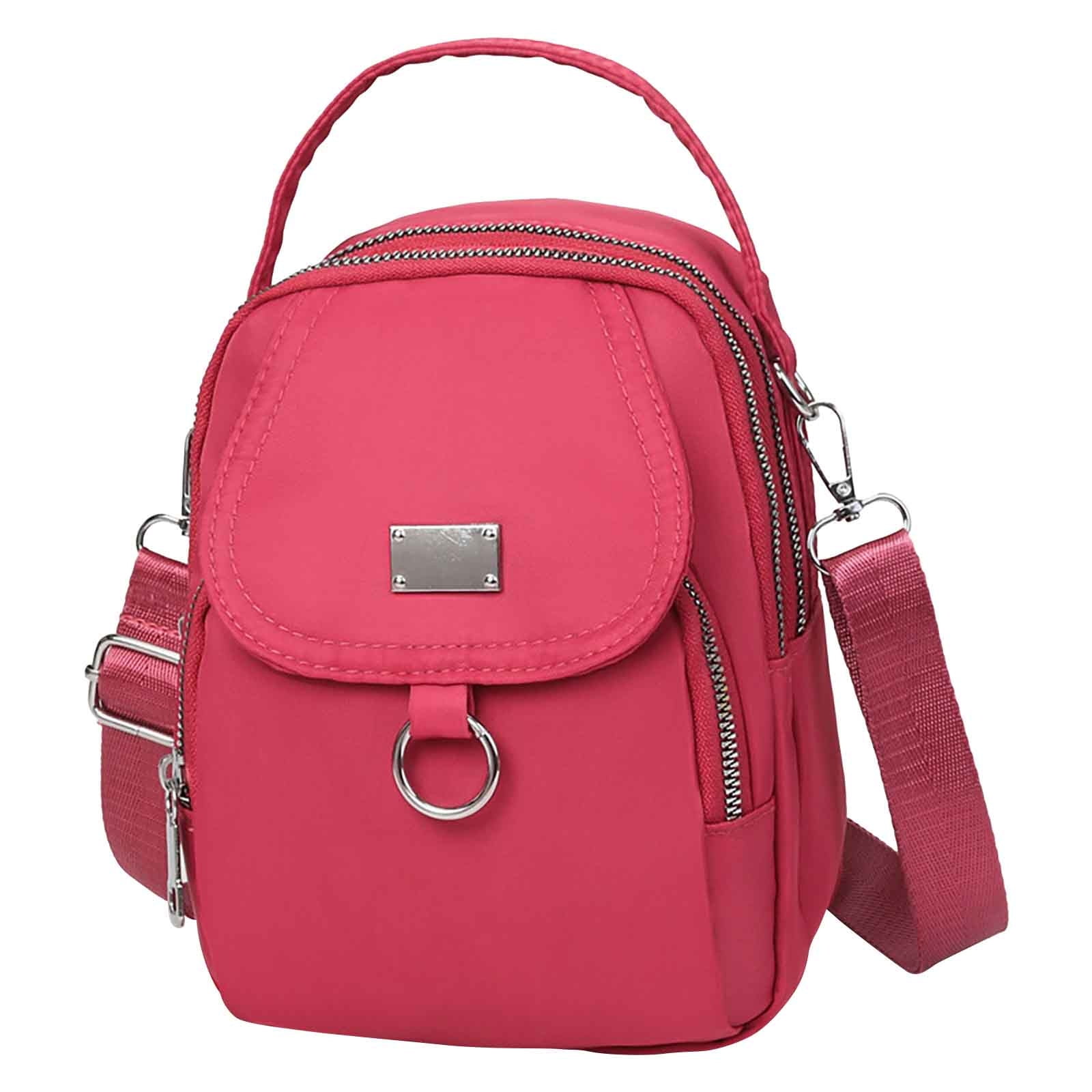 Small Crossbody Purse Bag Shoulder Bags Multi Pocket Cell Phone ...