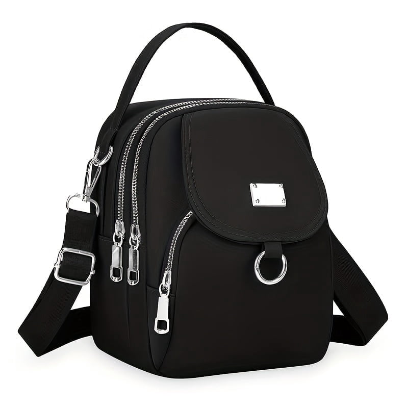 Small Crossbody bags Cell Phone Purses Travel Pouch Shoulder Bag, Black ...
