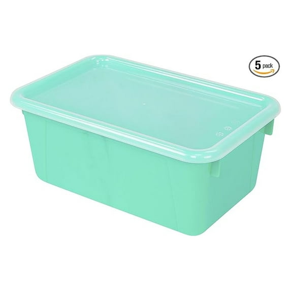 Small Cubby Bins – Plastic Storage Containers for Classroom with Non ...