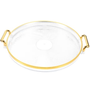 Round Plastic Serving Tray