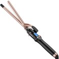Small Curling Iron, 1/2 Inch Long Barrel for Short Hair, Ceramic Skinny ...