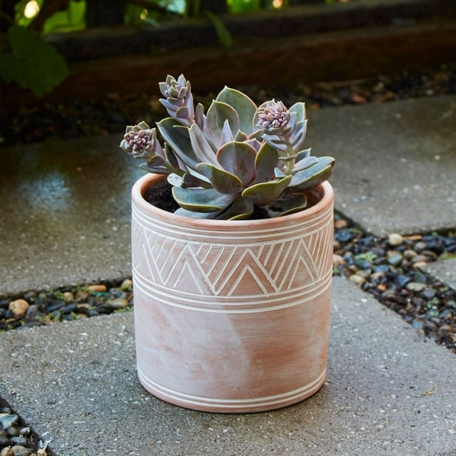 Mini Terracotta Pot - Square pots for home decor retail - Walmart ...