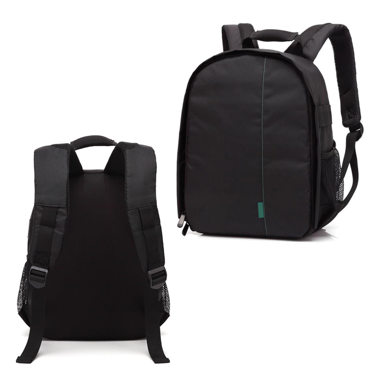 Small DSLR Camera Backpack, Waterproof, Zipper, Rain Cover, Adjustable ...