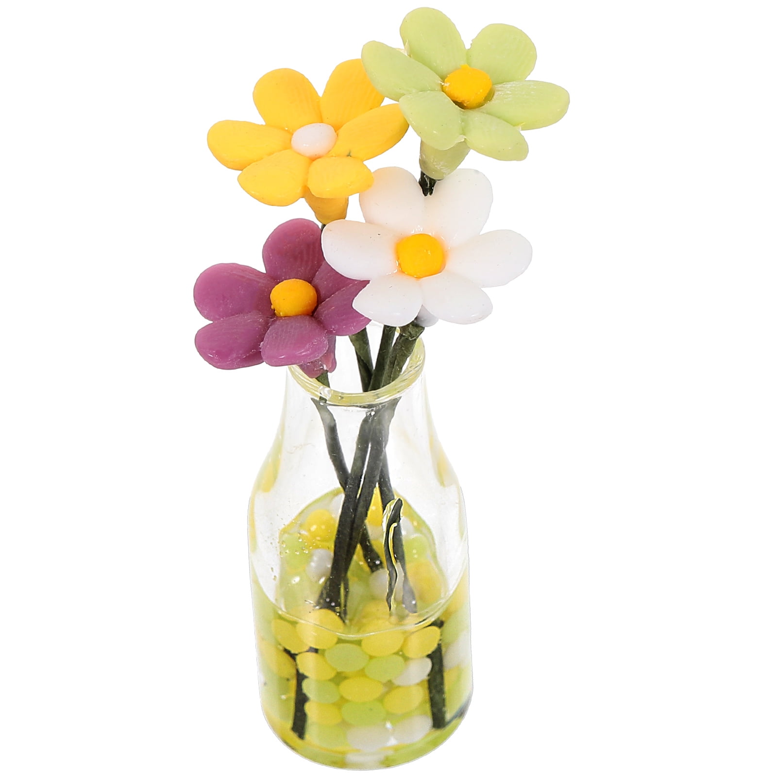 NUOLUX Miniature Flower Vase Multi 1Pcs 2.1x0.5x0.5in - Walmart.com