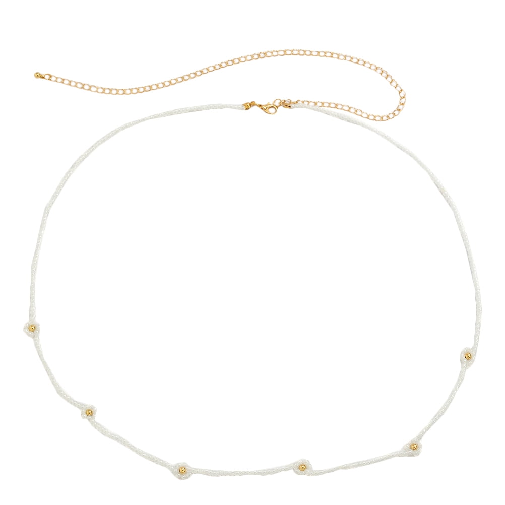 Small Daisy Waist Chain Beads Beaded Body Chains for Women Jewelry ...