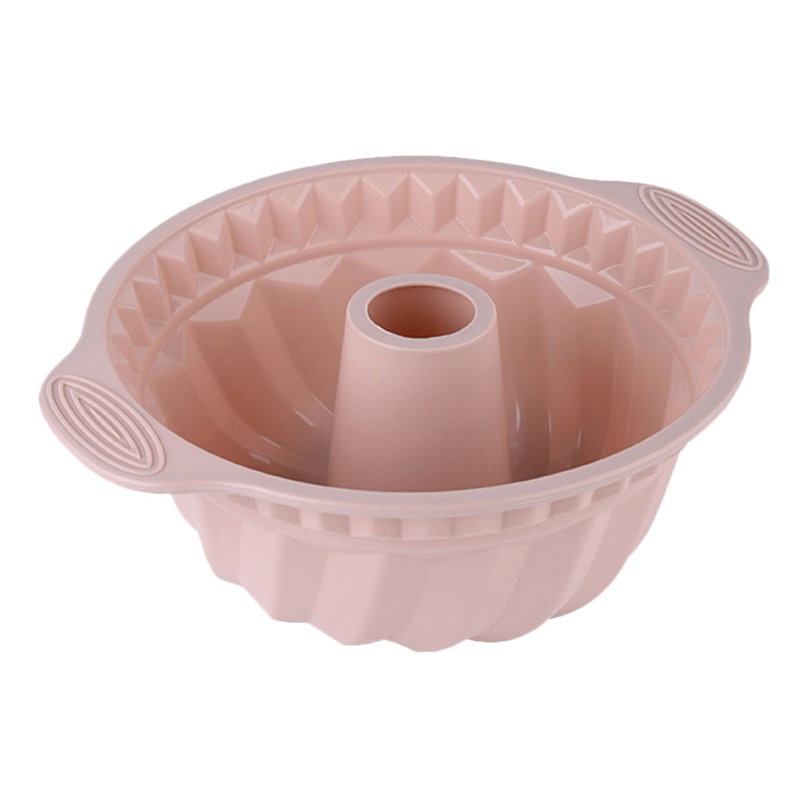Small Deep Cake Pan Silicone Hollow 10 Inch Spiral Grain High ...