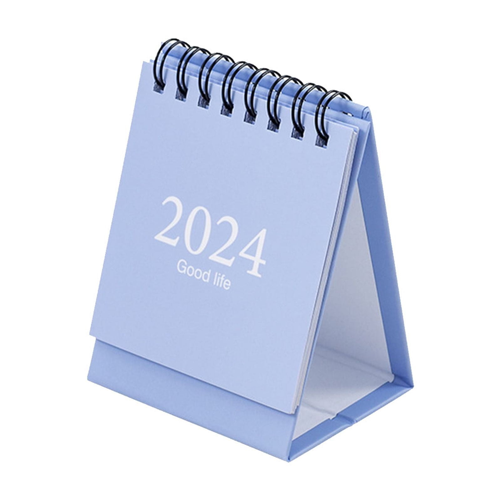 Small Desk Calendar 2024 Standing Flip, Desktop Calendar 2024, Mini ...