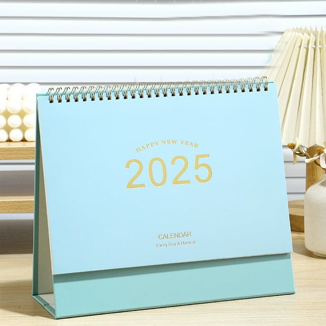 Small Desk Calendar 2025, Standing Desktop Calendar 2025(January 2025 ...
