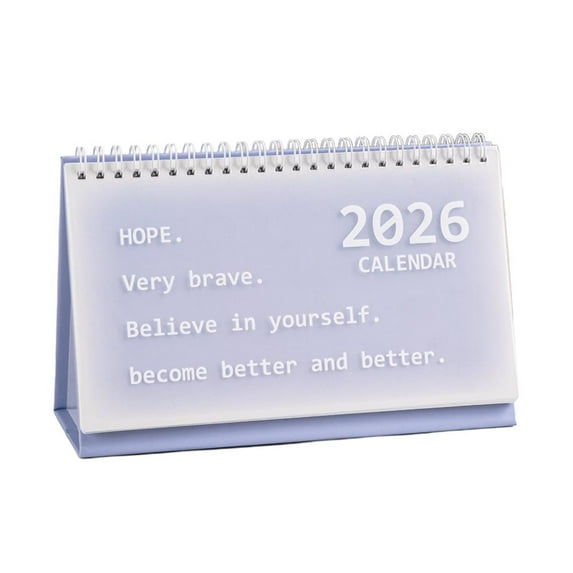 Small Desk Calendar 2026 Ideal as Pocket Planner Desktop Pad Mini ...