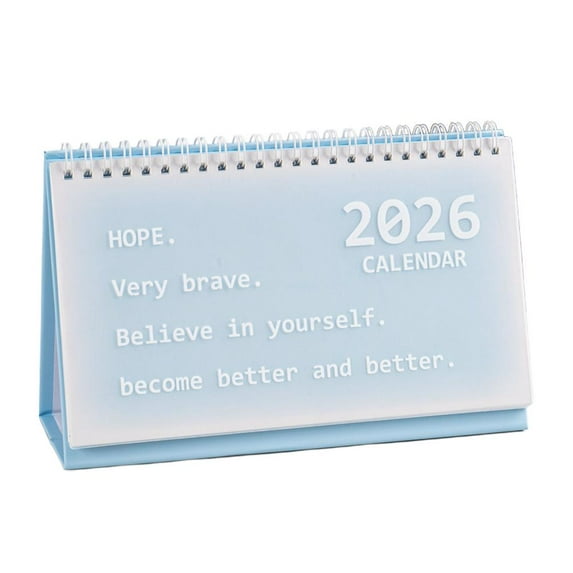 Small Desk Calendar 2026 Ideal as Pocket Planner Desktop Pad Mini ...