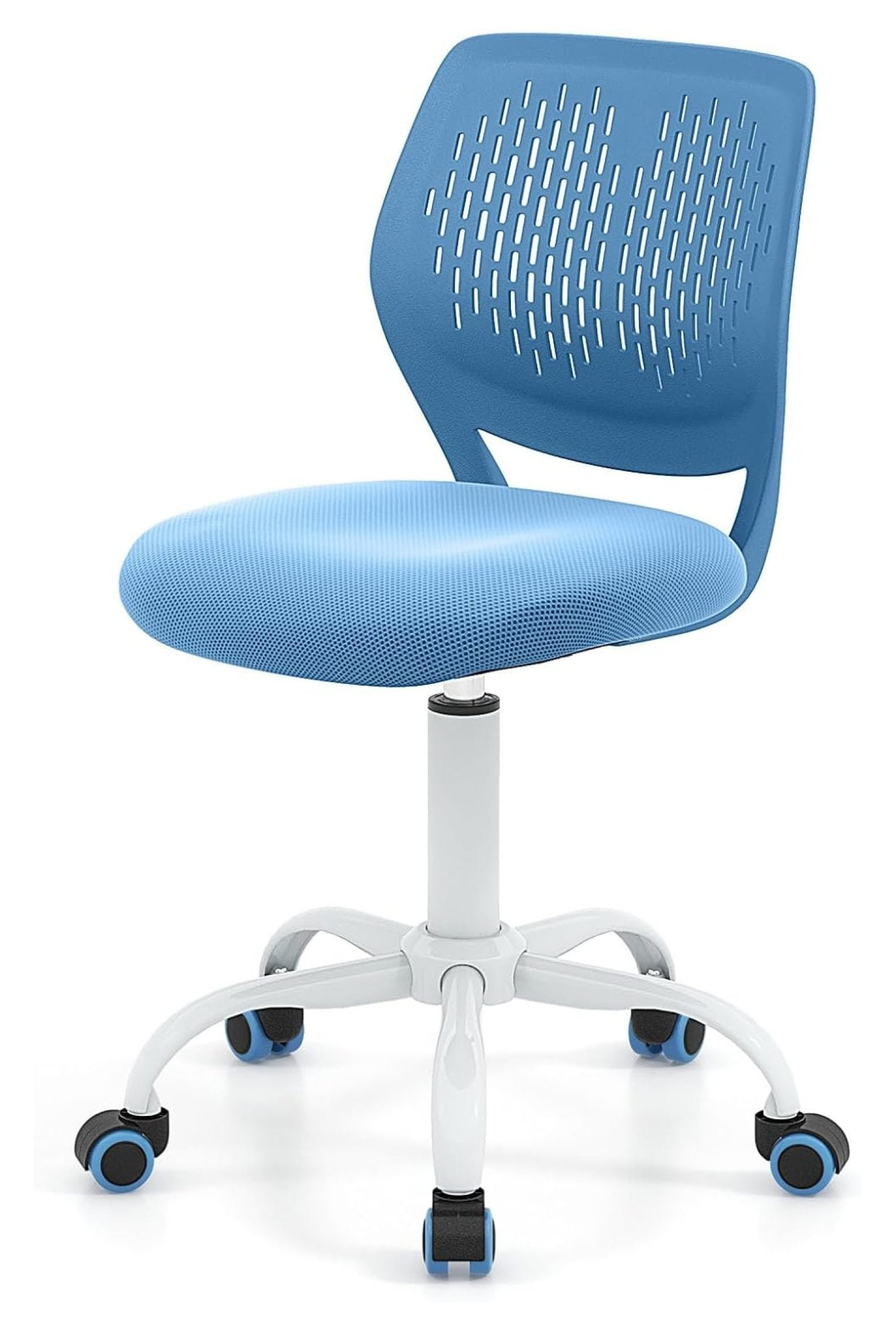 Small Desk Chair Home Office Computer Chair Armless Task Chair ...