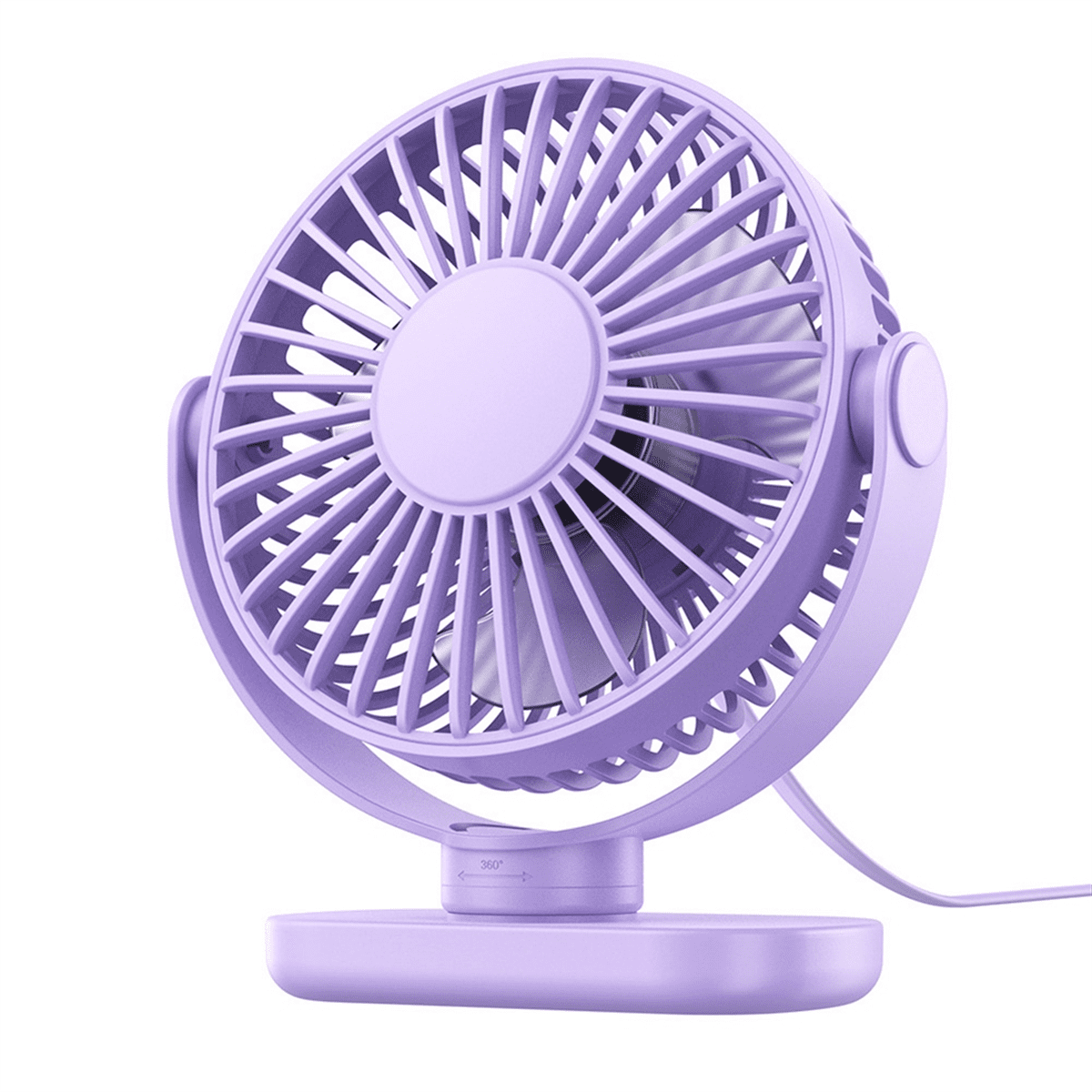 Small Desktop Fan Ultra-Quiet USB Portable Foldable Usable in Office ...