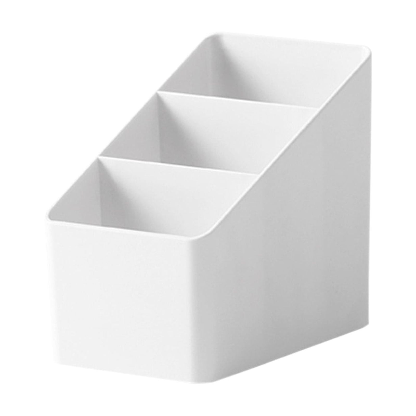 Small Desktop Storage Box With Dividers For Office Supplies Cosmetics ...