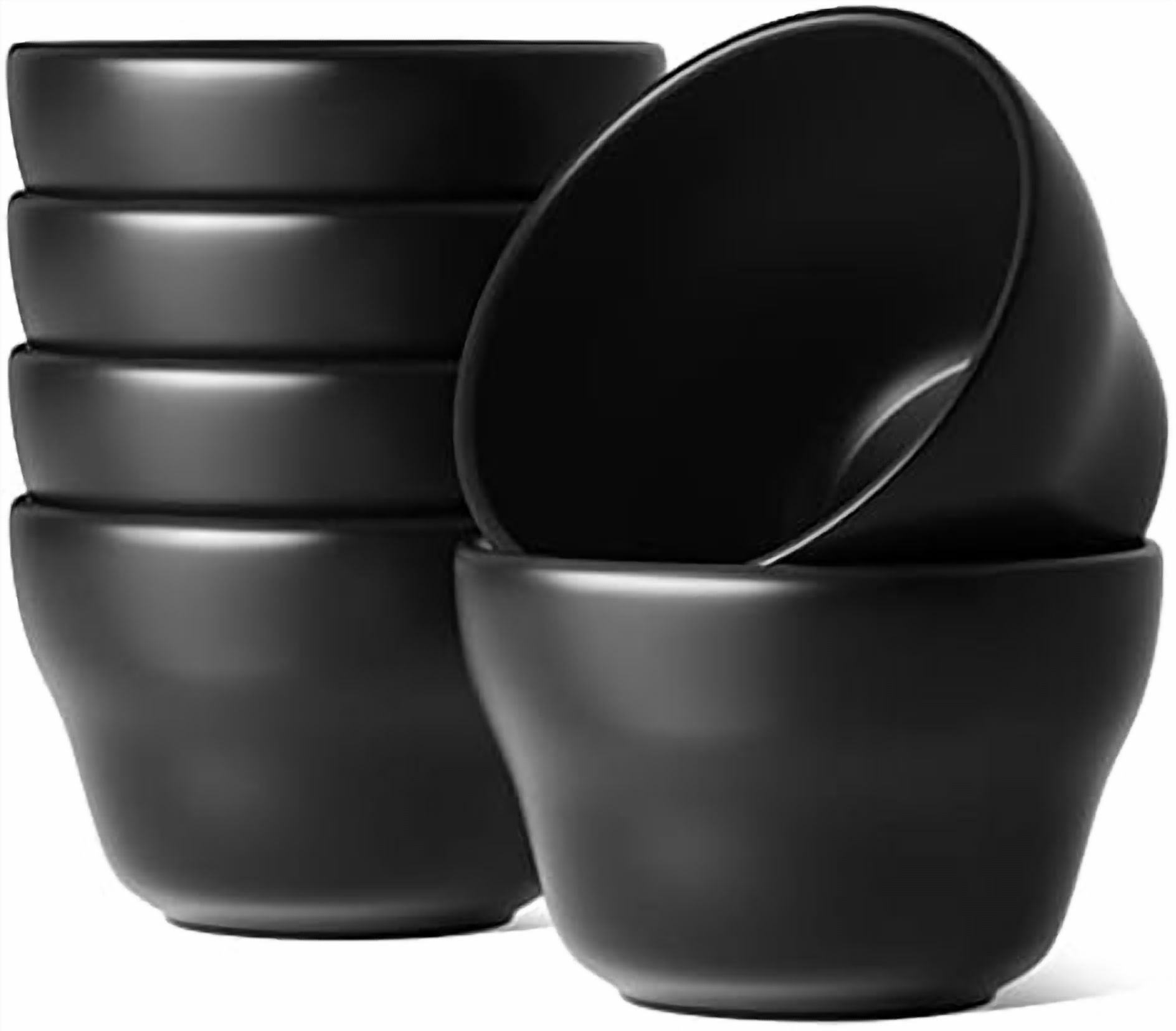 Small Dessert Bowls Chili Bowls 8 Ounce Bouillon Cups for Dessert Soup ...