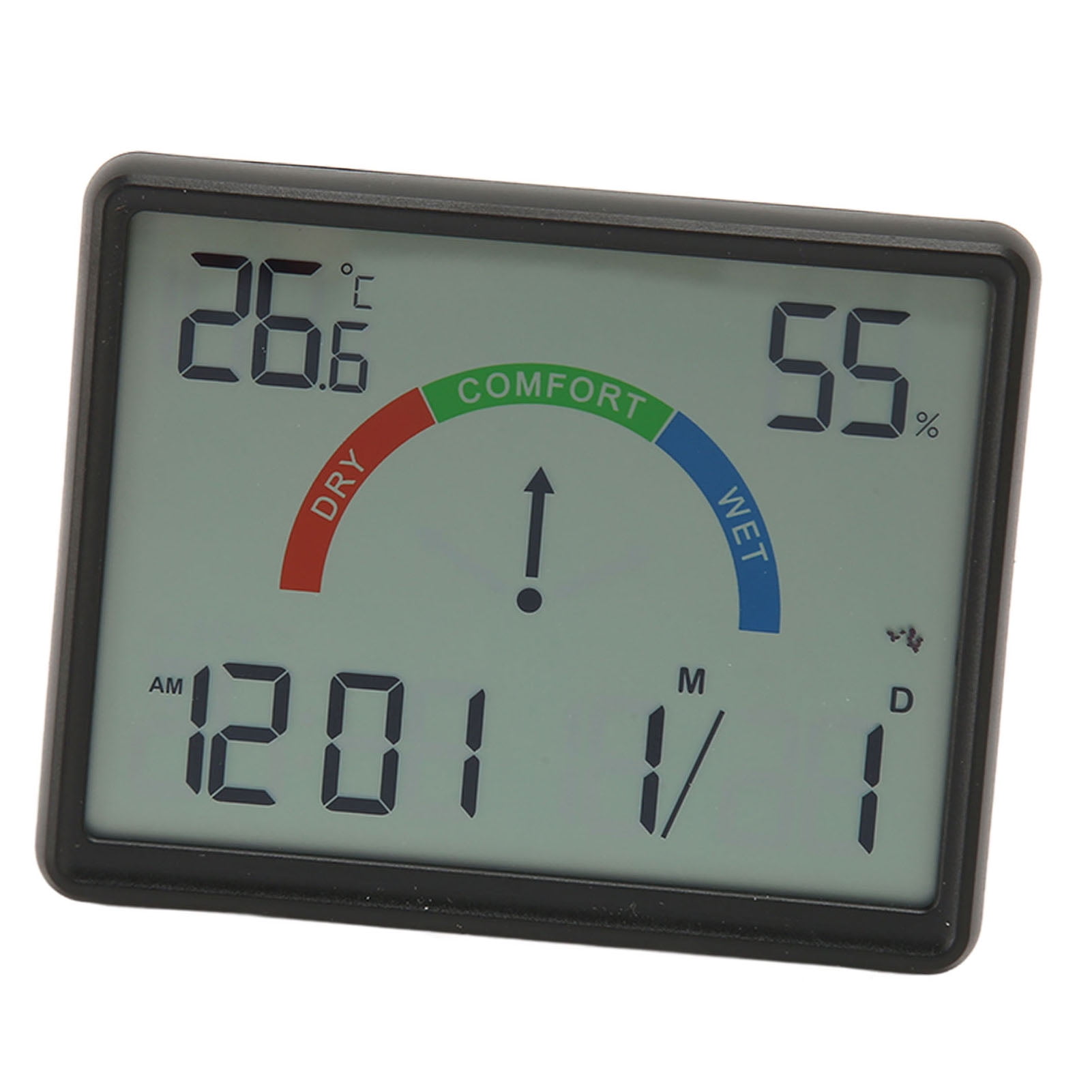 Small Digital Alarm Clock, Electric Desk Clock 12/24 Hour System Big ...