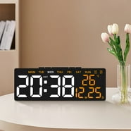 ACDANC Digital Clock,Digital Display Green Numbers Digital Clock Large ...