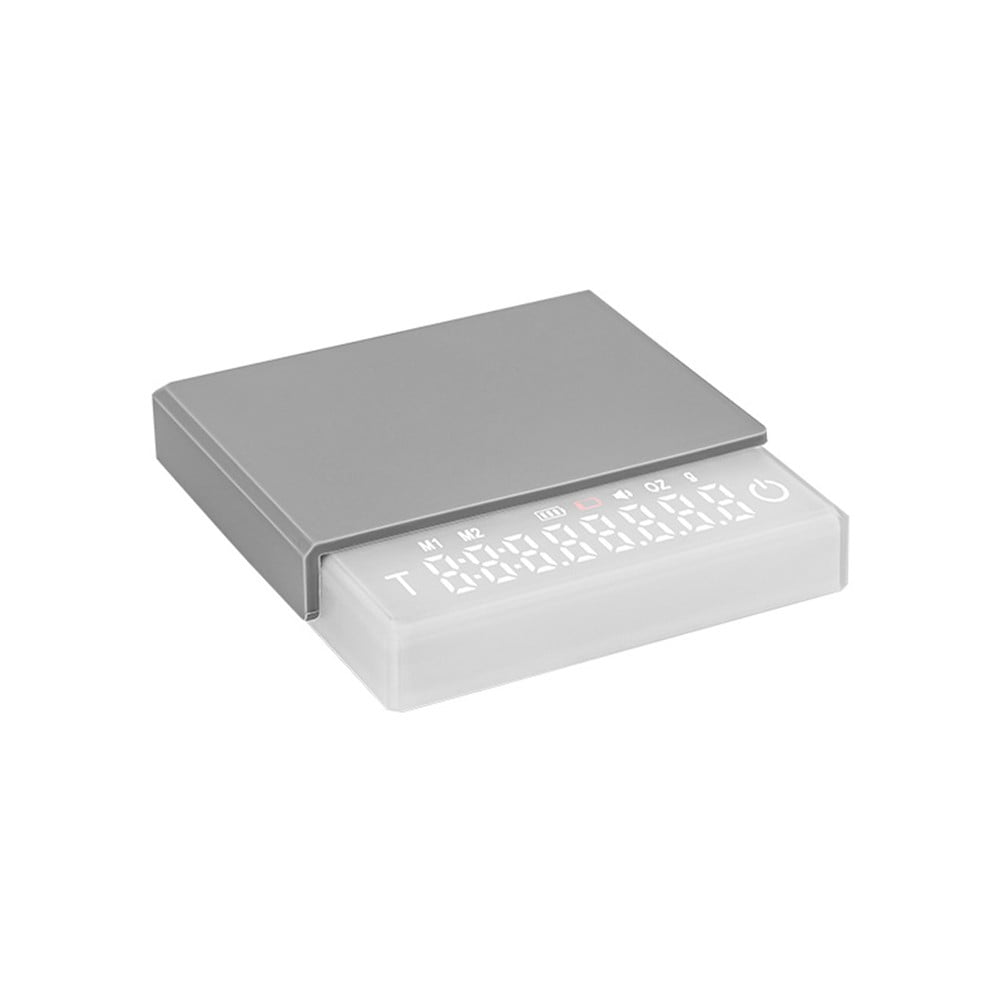 Small Digital Coffee Scale Smart Timer 2kg 0.1g Precision USB Kitchen ...