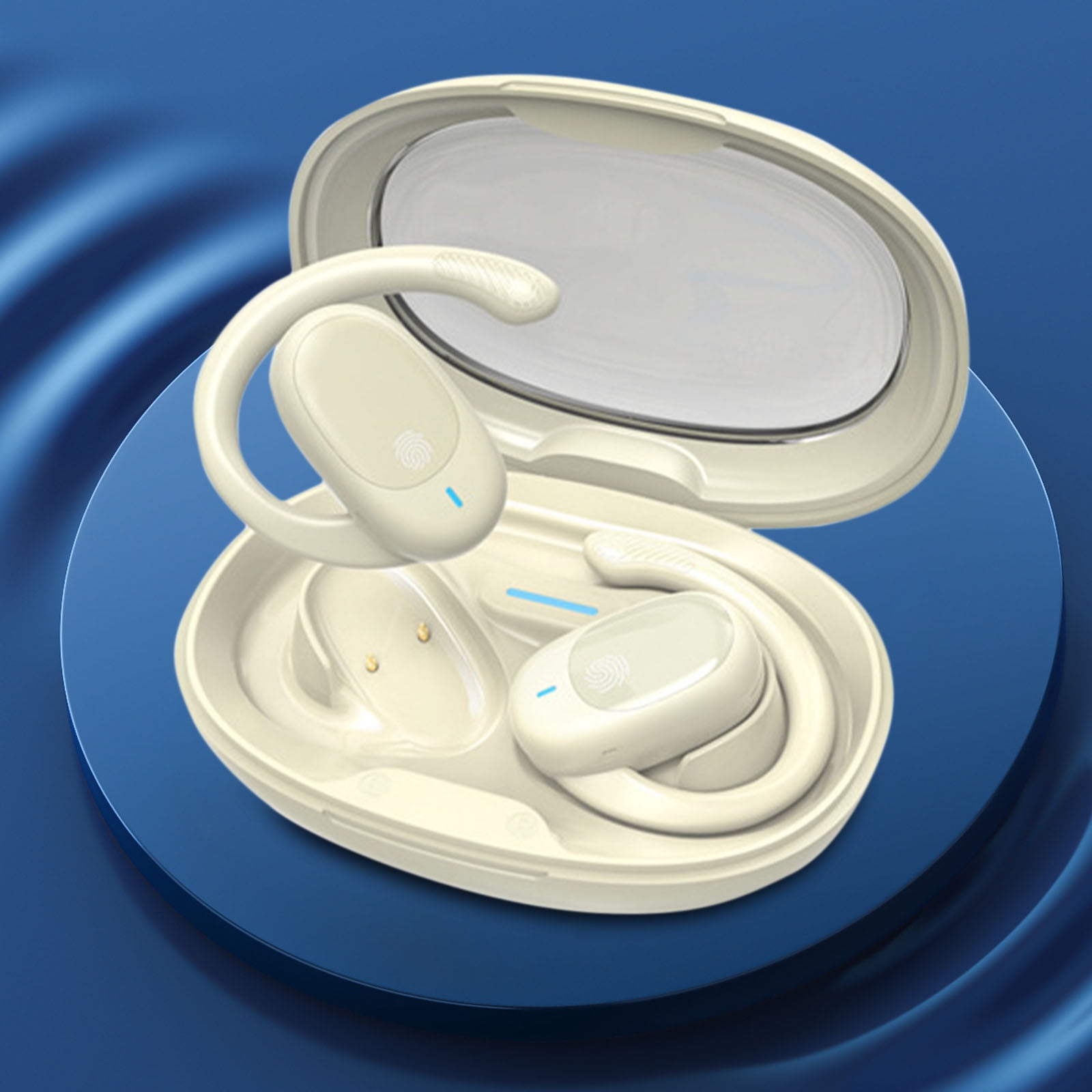 Small Digital Display Language Translator Headset Wireless Bluetooth ...