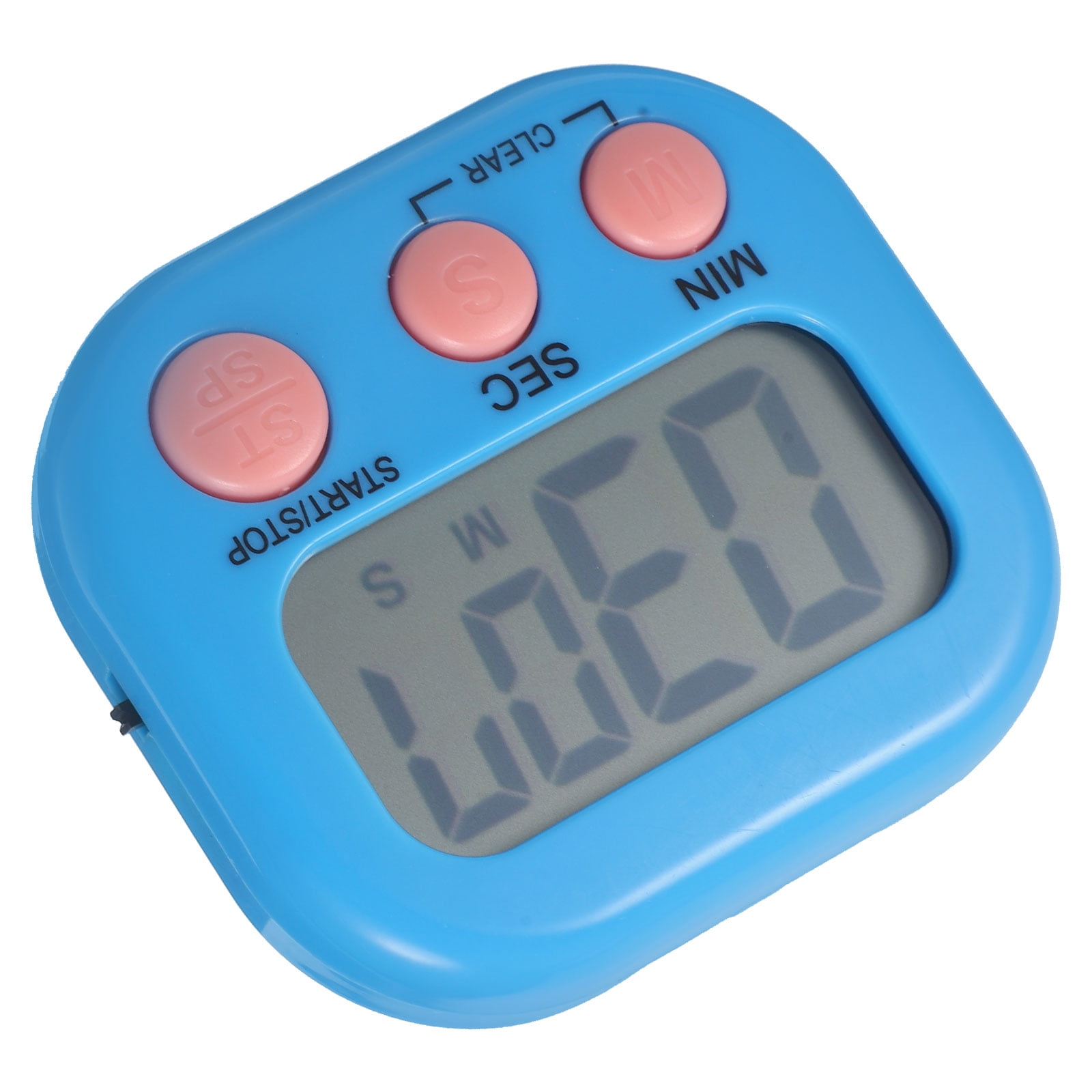 Small Digital Kitchen Timer with Magnetic Back and On/off Switch Timers ...