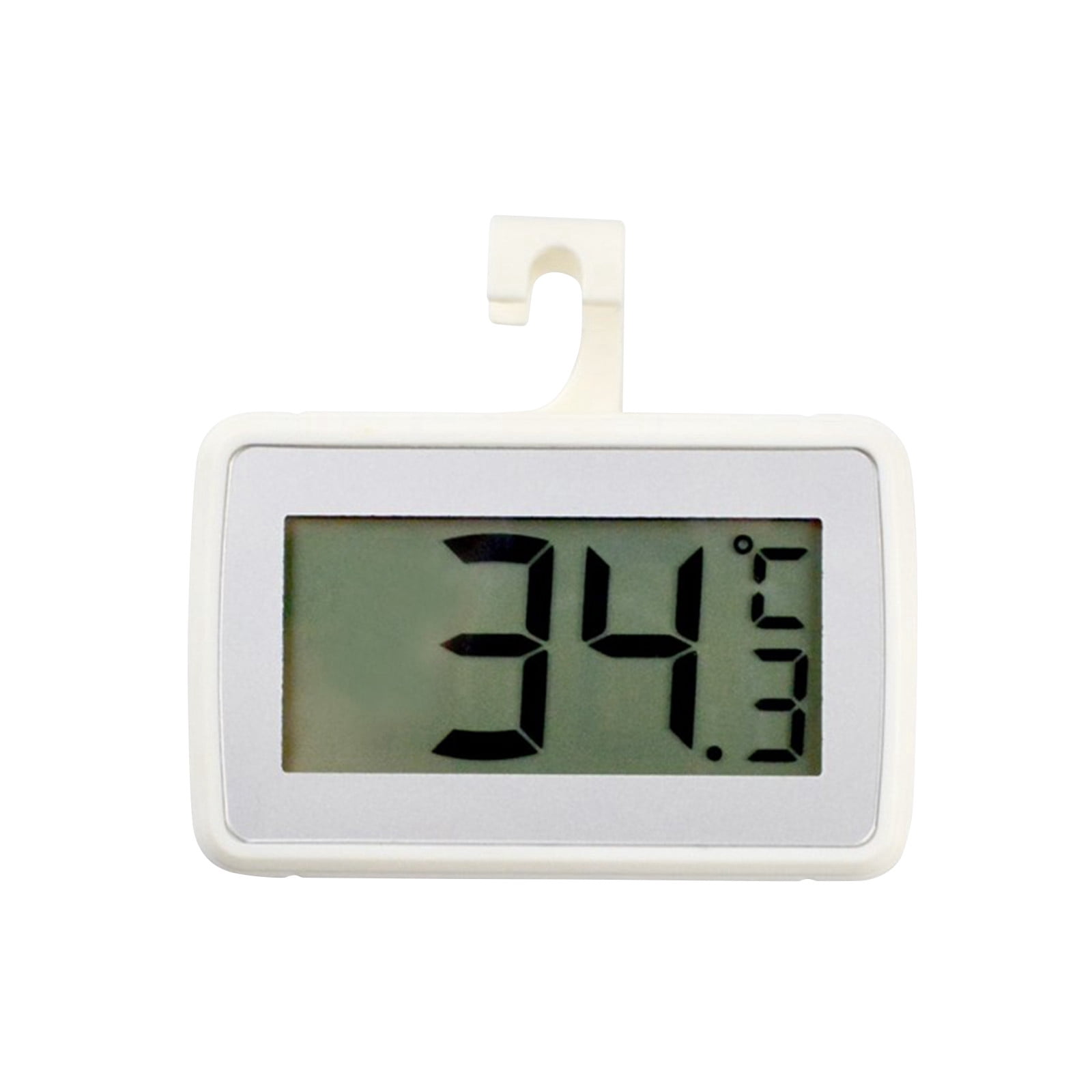Small Digital Refrigerator Thermometer 2 Pack,Waterproof Commercial and ...