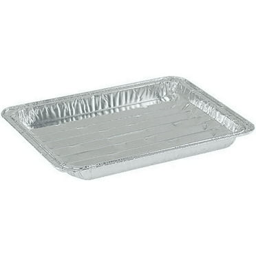 E-Z Foil Aluminum Super Broiler Pans, 11-3/4 in. Length, 8-1/2 in ...