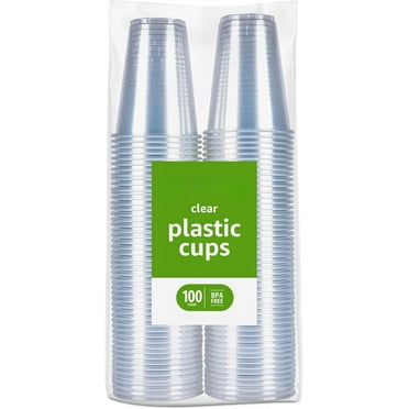 Solo Plastic Cold Cups 16 oz Clear Single-Use Stackable for Water Sodas ...