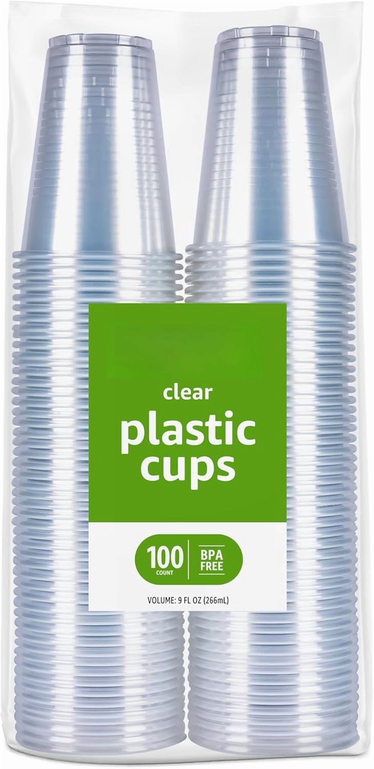 Small Disposable Clear Plastic Cups - Walmart.com