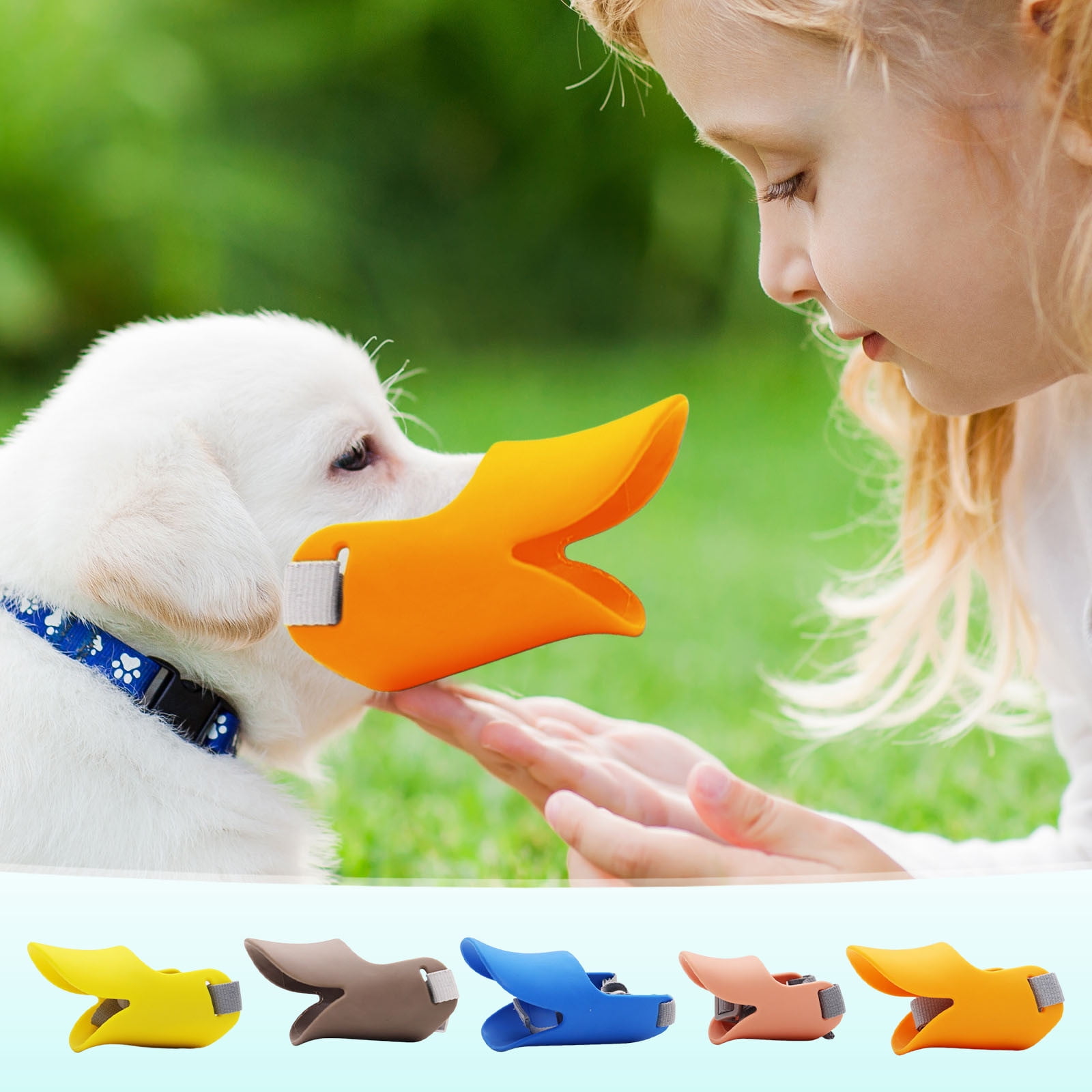 Small Dog Mouth Mask, Anti-Accidental Eating Walking Muzzle, Comforle ...