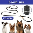 Small Dog Rope Leash - Slip Control, 5 Ft X 1/3" No Pull Dog Loop Leash ...