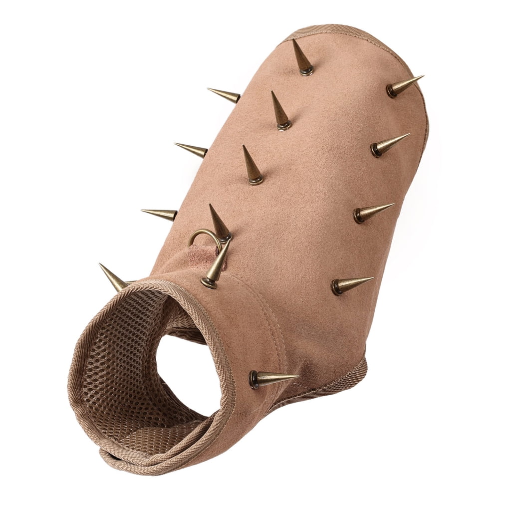 Small Dog Safety Vest With Metal Rivets Reinforced Fiber Construction ...