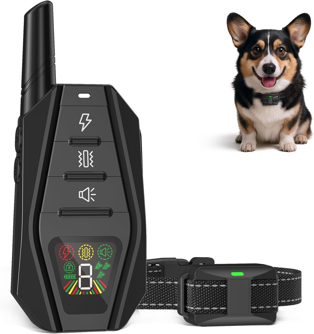 Small Dog Shock Collar for Dogs 5-15lbs, 3300Ft Remote Range, 3 Modes ...