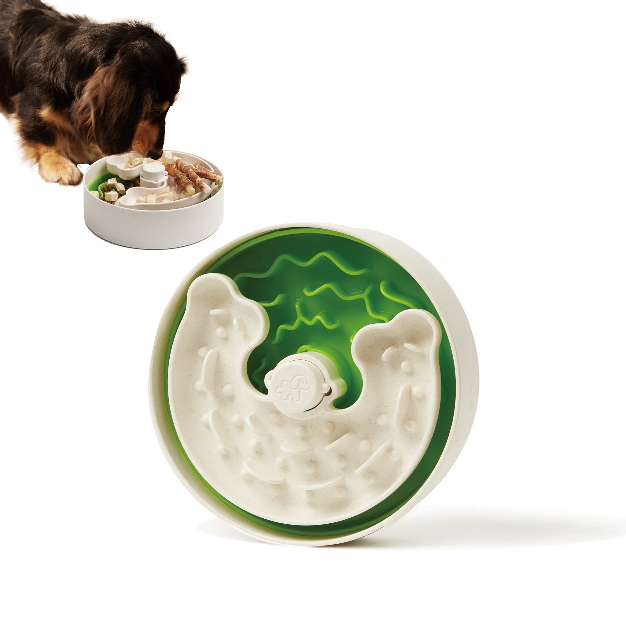 Small Dog Slow Feeder, Dog Puzzle Feeder Bowl for Puppy, Anti-Slip Dog ...