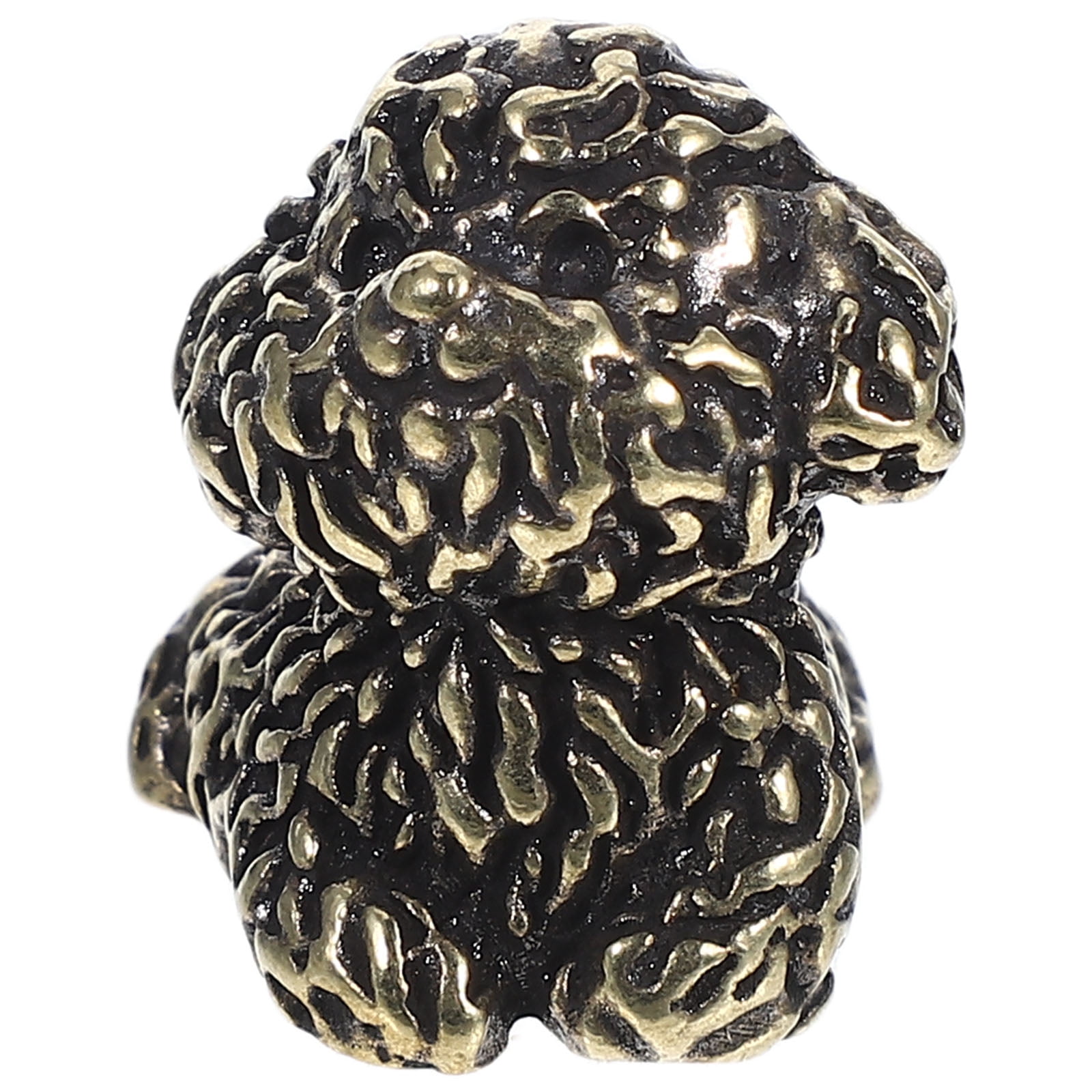 Vintage Small Dog Statue Brass Figurine Miniature Animal Sculpture for ...