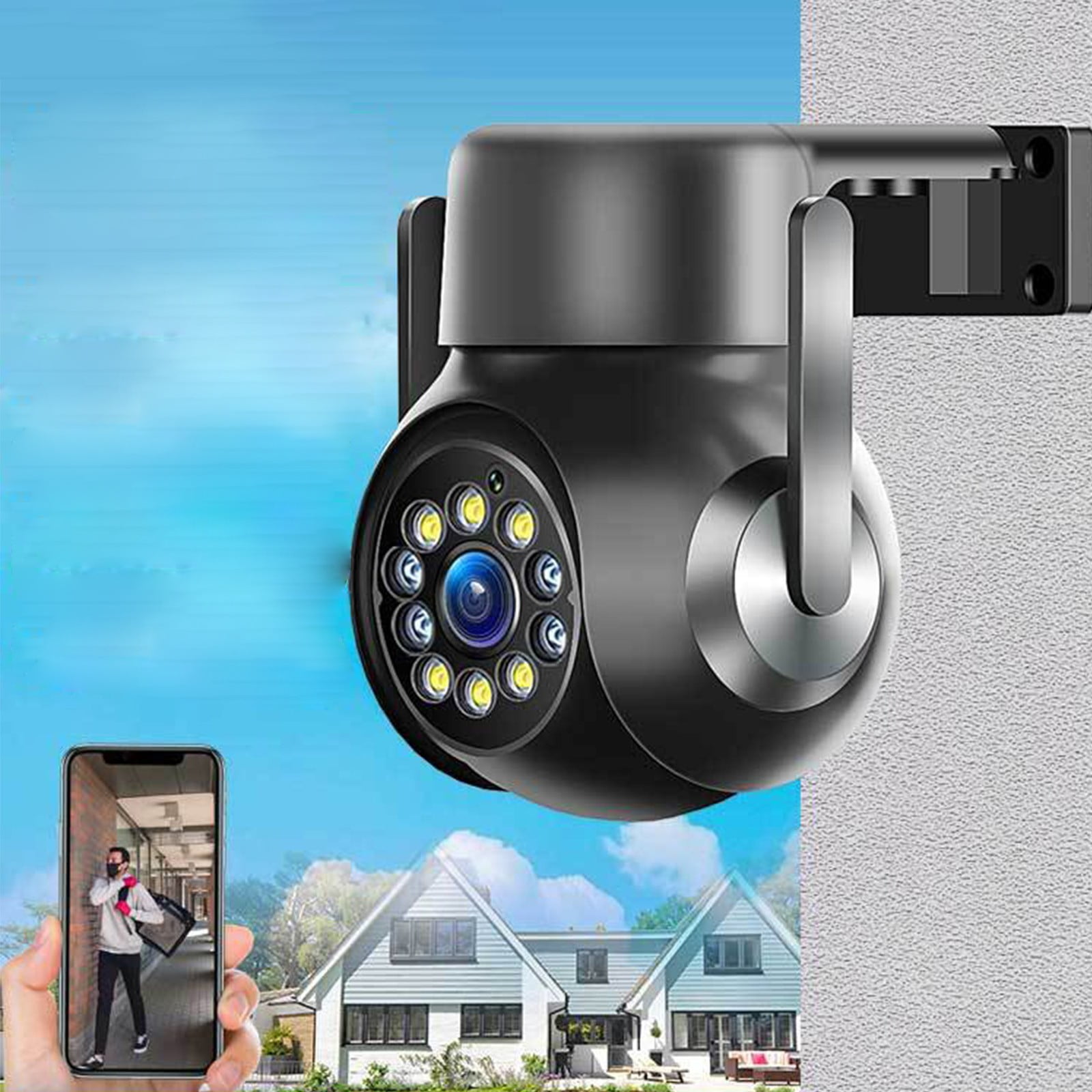 Small Dome Camera Indoor Security Camera, 5G WiFi Home Security Camera ...