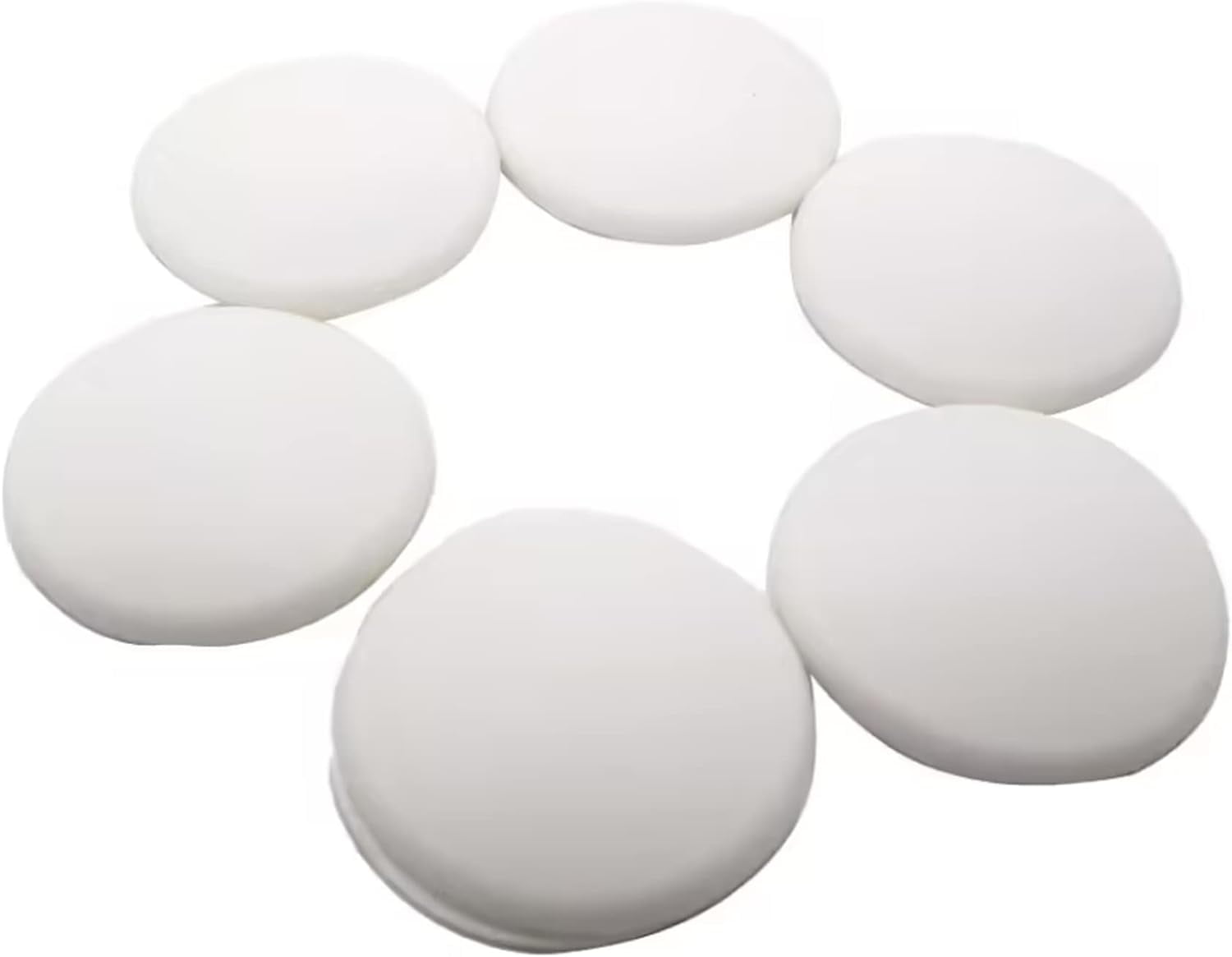Small Door Stopper Wall Protector (1.57 InchesWhite) 6 PCS - Door ...