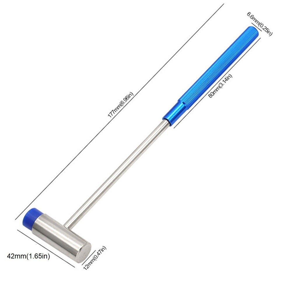 Small Double-Headed Hammer for Watch Repair, Metal and Rubber Tool ...