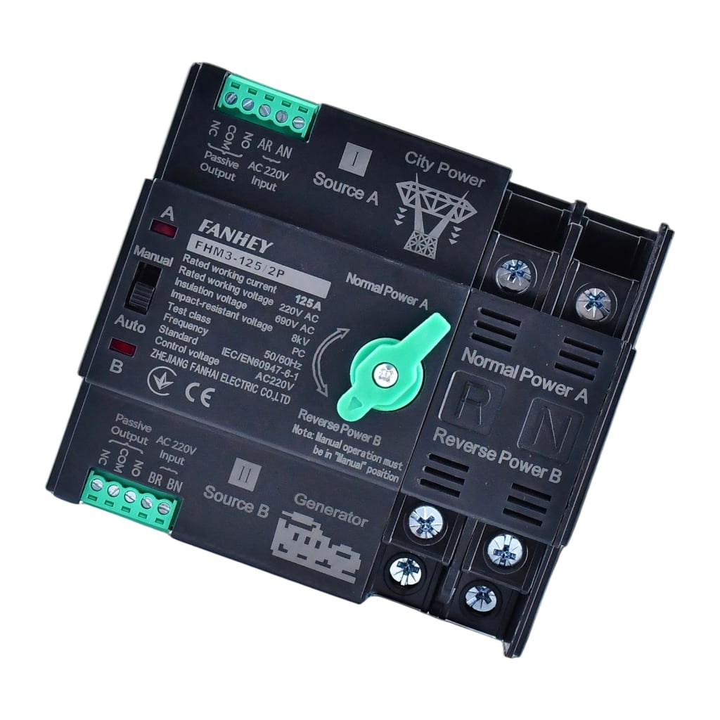 Small Double Power Transfer System Circuit Breaker for Uninterrupted ...