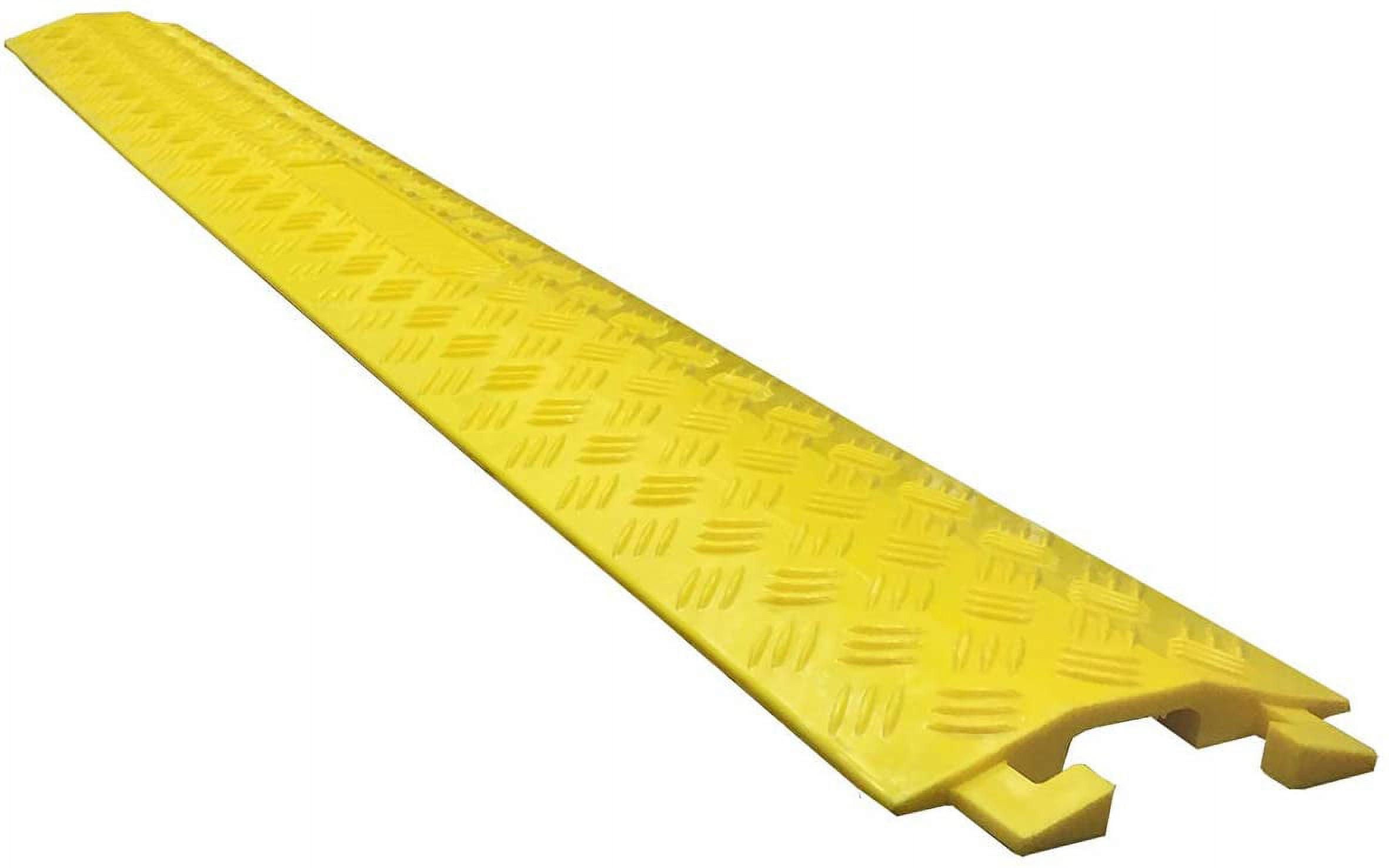 Small Drop Trak Cable & Hose Protector - Channel Size: 1.5"W x 0.5"H ...