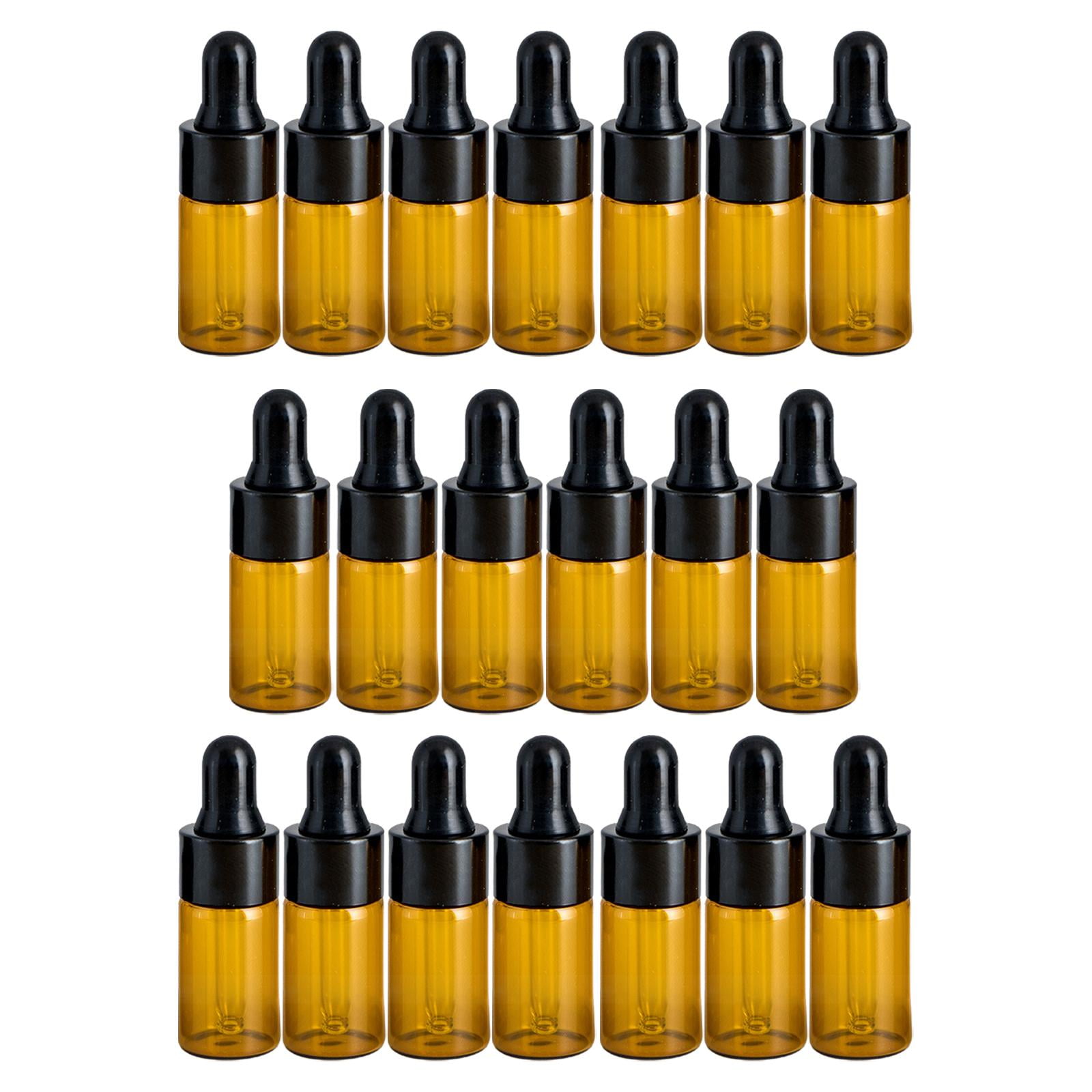 Small Dropper Bottles with Glass Eye Dropper ,Portable , Vial ,Empty ...