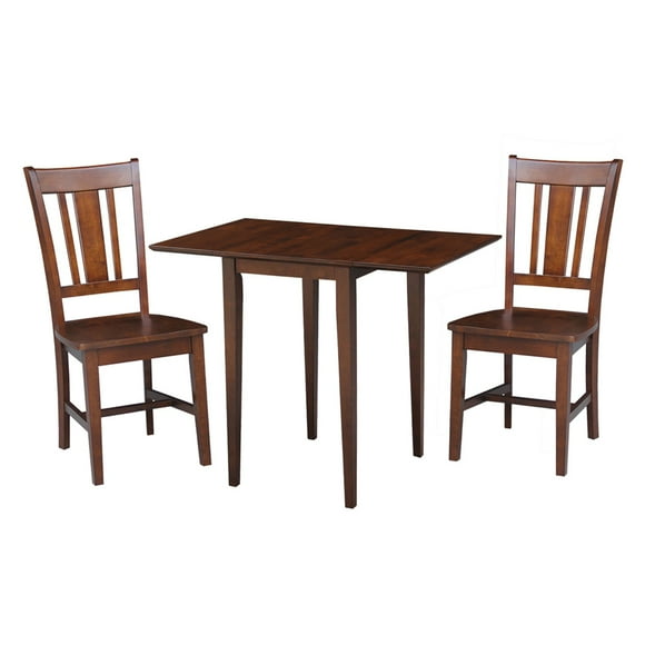 Small Drop Leaf Table 2 Chairs