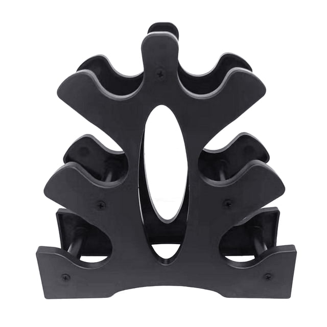 Small Dumbbell Rack Hand Weight Tower Stand 3 Tiers Dumbbell Bracket ...