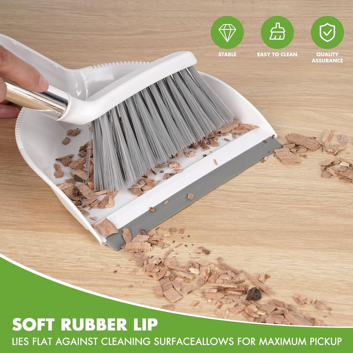 Small Dustpan And Brush Set, Handheld Angled Dustpan and Brush Set are ...