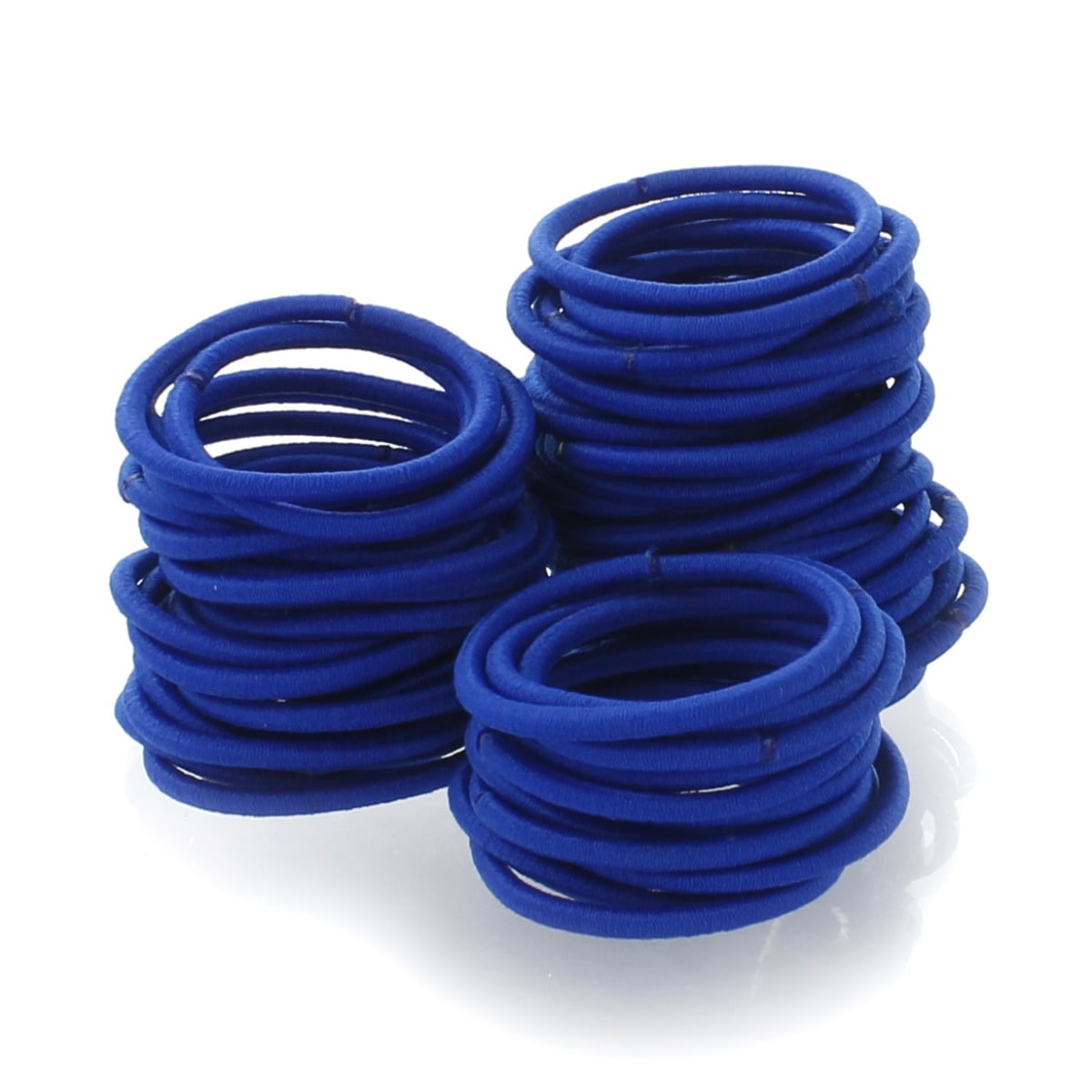 Small Elastic Ponytail Hair Bands, 20pcs, Electric Blue - Walmart.com