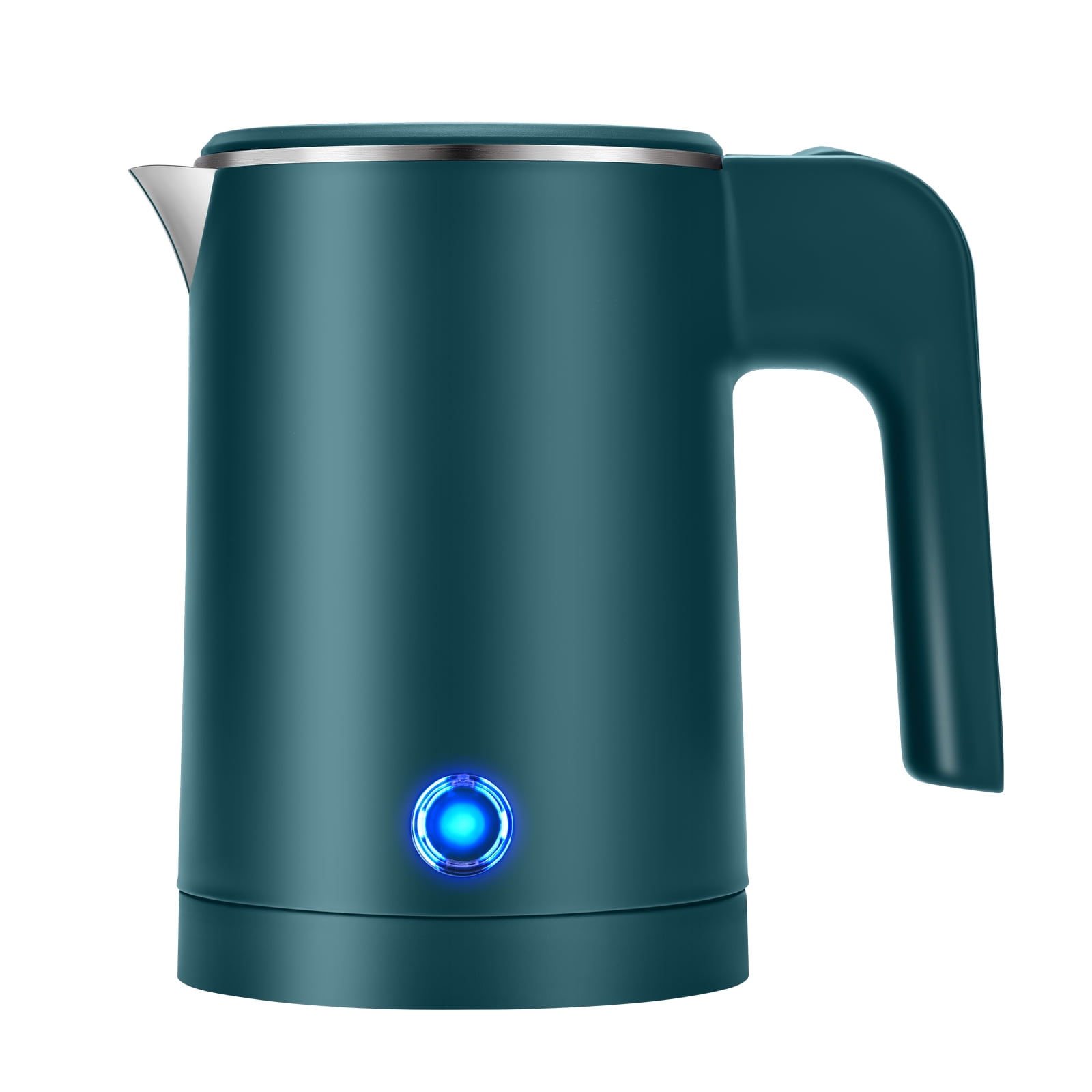 DREAMOSA Small Electric Kettle, 0.6L Stainless Steel Portable Travel ...
